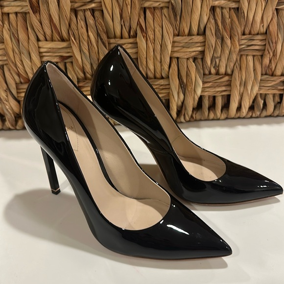 Ralph & Russo | Shoes | Ralph Russo Black Patent Leather Pumps With ...